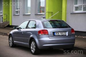 Grey Audi A3 2007 in Riga, with an engine capacity of 1.80 L and mileage of 243 thousand km for 3495 €, photo 6 on AUTOMOTO.COM.LV