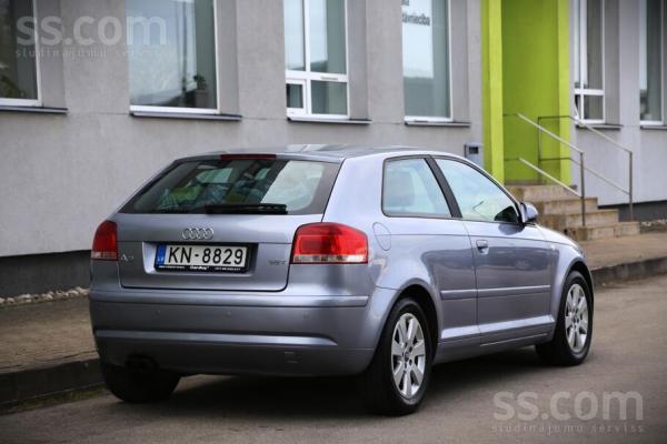 Pelēks Audi A3 2007 Rīga, ar dzinēja tilpumu 1.80 L un nobraukumu 243 tūkst. km par 3495 €, foto 7 vietnē AUTOMOTO.COM.LV