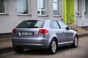 Grey Audi A3 2007 in Riga, with an engine capacity of 1.80 L and mileage of 243 thousand km for 3495 €, photo 7 on AUTOMOTO.COM.LV