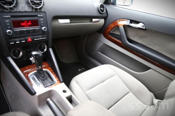 Pelēks Audi A3 2007 Rīga, ar dzinēja tilpumu 1.80 L un nobraukumu 243 tūkst. km par 3495 €, foto 10 vietnē AUTOMOTO.COM.LV