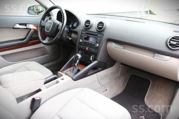 Pelēks Audi A3 2007 Rīga, ar dzinēja tilpumu 1.80 L un nobraukumu 243 tūkst. km par 3495 €, foto 11 vietnē AUTOMOTO.COM.LV