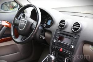 Grey Audi A3 2007 in Riga, with an engine capacity of 1.80 L and mileage of 243 thousand km for 3495 €, photo 12 on AUTOMOTO.COM.LV