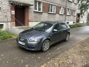 Pelēks Audi A3 2007 Rīga, ar dzinēja tilpumu 1.90 L un nobraukumu 390 tūkst. km par 1900 €, foto  vietnē AUTOMOTO.COM.LV