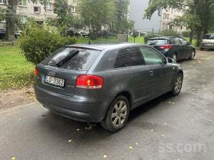 Pelēks Audi A3 2007 Rīga, ar dzinēja tilpumu 1.90 L un nobraukumu 390 tūkst. km par 1900 €, foto 4 vietnē AUTOMOTO.COM.LV