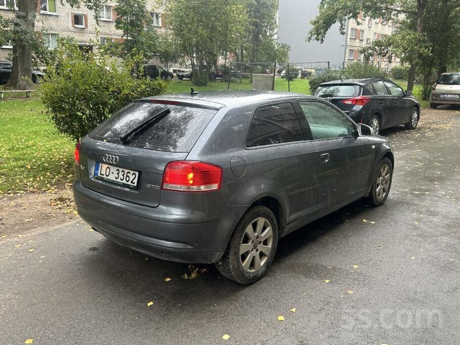 Pelēks Audi A3 2007 Rīga, ar dzinēja tilpumu 1.90 L un nobraukumu 390 tūkst. km par 1900 €, foto 4 vietnē AUTOMOTO.COM.LV