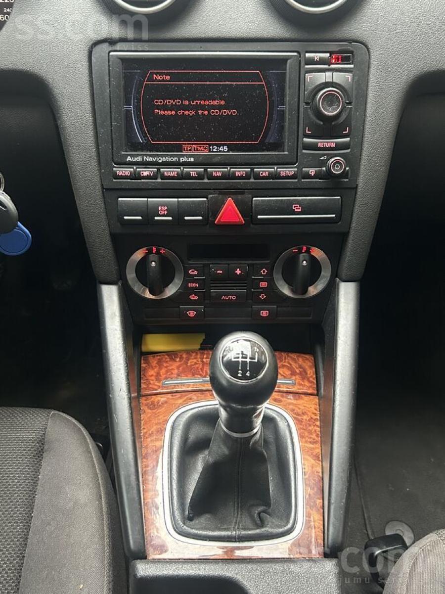 Pelēks Audi A3 2007 Rīga, ar dzinēja tilpumu 1.90 L un nobraukumu 390 tūkst. km par 1900 €, foto 7 vietnē AUTOMOTO.COM.LV