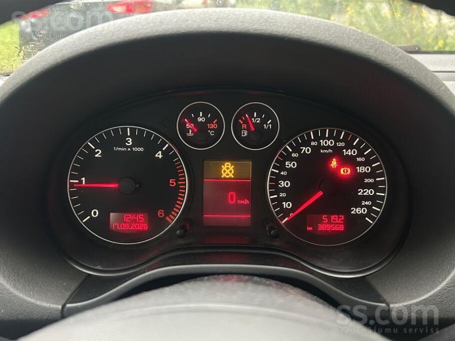 Pelēks Audi A3 2007 Rīga, ar dzinēja tilpumu 1.90 L un nobraukumu 390 tūkst. km par 1900 €, foto 8 vietnē AUTOMOTO.COM.LV