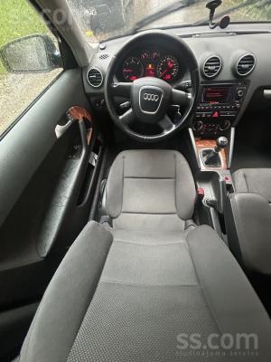 Pelēks Audi A3 2007 Rīga, ar dzinēja tilpumu 1.90 L un nobraukumu 390 tūkst. km par 1900 €, foto 9 vietnē AUTOMOTO.COM.LV