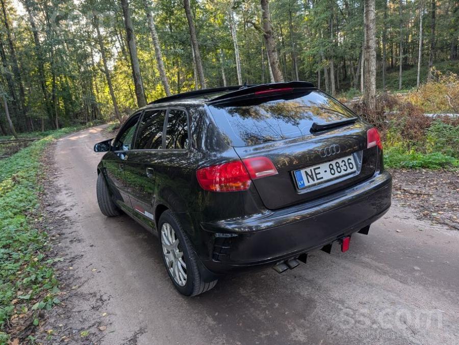 Grey Audi A3 2007 in Riga, with an engine capacity of 2.00 L and mileage of 370 thousand km for 3200 €, photo 3 on AUTOMOTO.COM.LV
