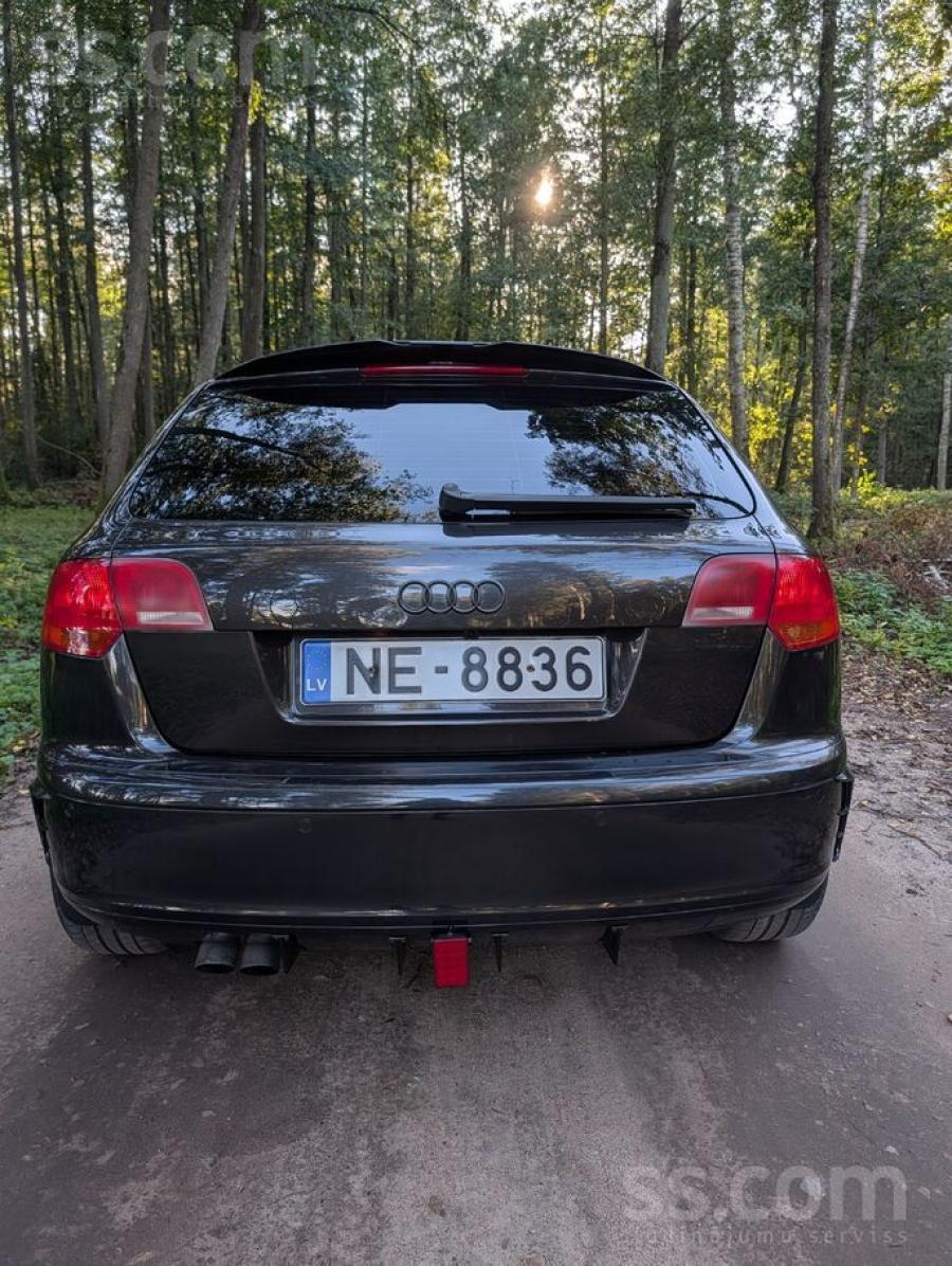 Grey Audi A3 2007 in Riga, with an engine capacity of 2.00 L and mileage of 370 thousand km for 3200 €, photo 4 on AUTOMOTO.COM.LV
