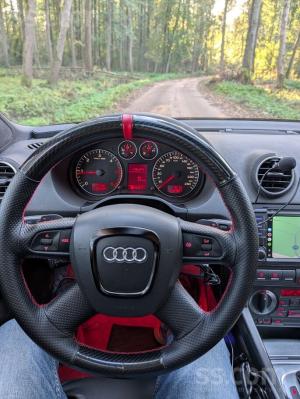 Grey Audi A3 2007 in Riga, with an engine capacity of 2.00 L and mileage of 370 thousand km for 3200 €, photo 6 on AUTOMOTO.COM.LV
