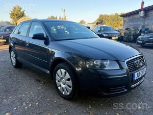 Grey Audi A3 2007 in Riga, with an engine capacity of 1.90 L and mileage of 0 thousand km for 2750 €, photo 3 on AUTOMOTO.COM.LV