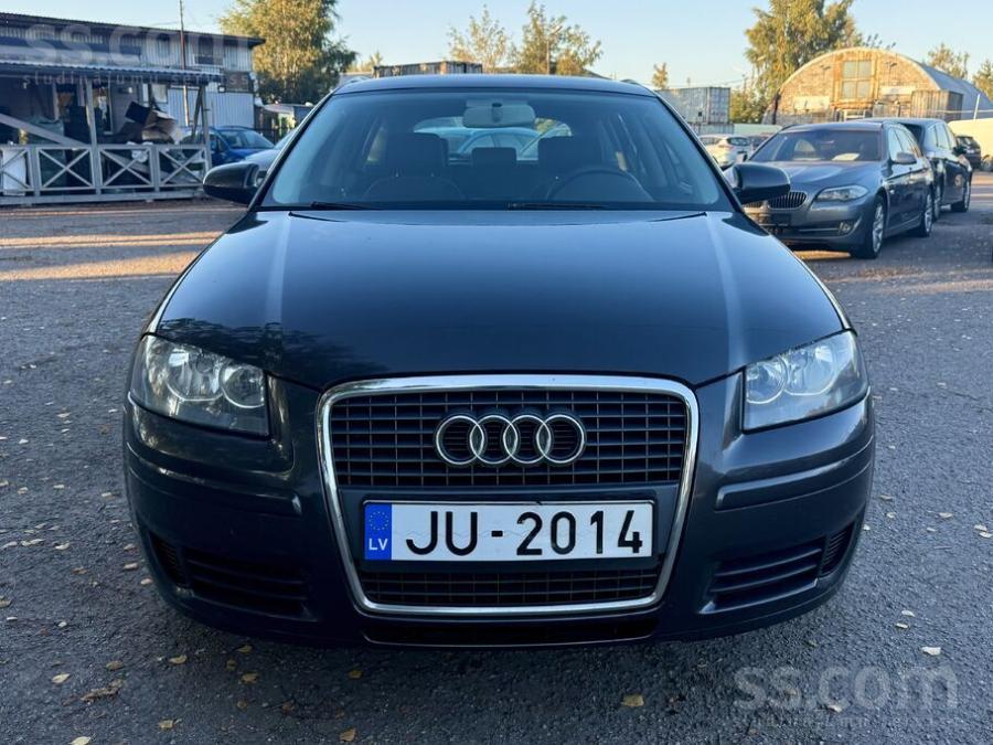 Grey Audi A3 2007 in Riga, with an engine capacity of 1.90 L and mileage of 0 thousand km for 2750 €, photo 4 on AUTOMOTO.COM.LV