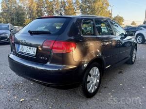 Grey Audi A3 2007 in Riga, with an engine capacity of 1.90 L and mileage of 0 thousand km for 2750 €, photo 6 on AUTOMOTO.COM.LV