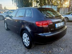 Grey Audi A3 2007 in Riga, with an engine capacity of 1.90 L and mileage of 0 thousand km for 2750 €, photo 7 on AUTOMOTO.COM.LV