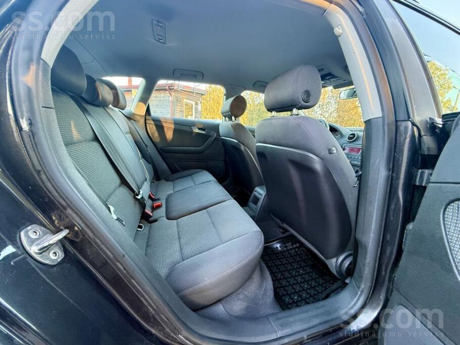 Grey Audi A3 2007 in Riga, with an engine capacity of 1.90 L and mileage of 0 thousand km for 2750 €, photo 16 on AUTOMOTO.COM.LV