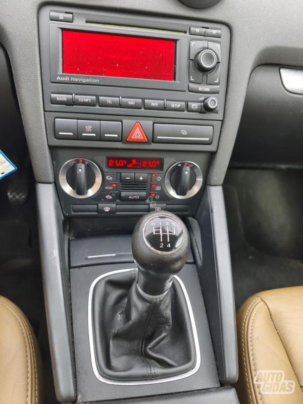Ауди А3 2007 в Клайпеда на AUTOMOTO.COM.LV Серый Ауди А3 2007 в Клайпеда, объемом двигателя 1.90 л и пробегом 341 тыс. км за 2400 €, фото 11 на AUTOMOTO.COM.LV