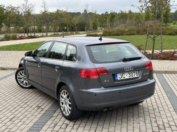 Pelēks Audi A3 2008 Jelgava, ar dzinēja tilpumu 2.00 L un nobraukumu 0 tūkst. km par 3650 €, foto 3 vietnē AUTOMOTO.COM.LV