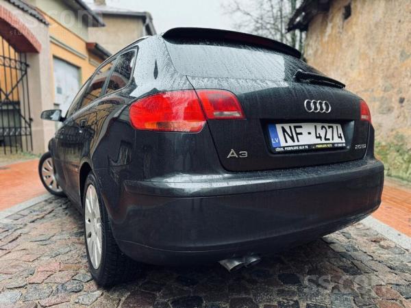 Grey Audi A3 2008 in Cesis, with an engine capacity of 2.00 L and mileage of 0 thousand km for 4250 €, photo 7 on AUTOMOTO.COM.LV