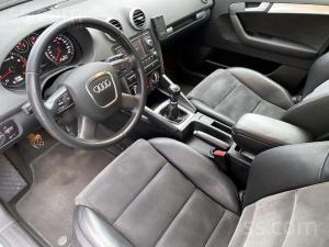 Grey Audi A3 2008 in Riga, with an engine capacity of 1.80 L and mileage of 237 thousand km for 5200 €, photo 10 on AUTOMOTO.COM.LV