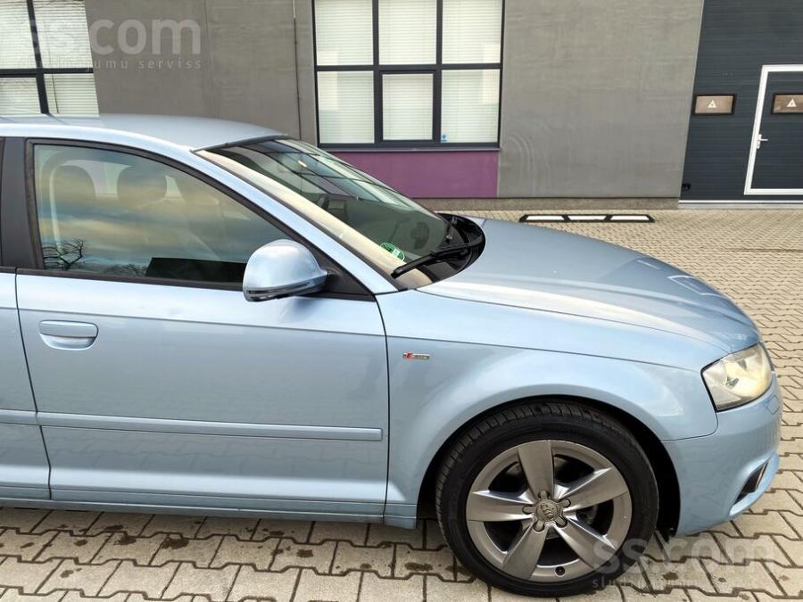 Grey Audi A3 2008 in Riga, with an engine capacity of 1.80 L and mileage of 237 thousand km for 5200 €, photo 30 on AUTOMOTO.COM.LV