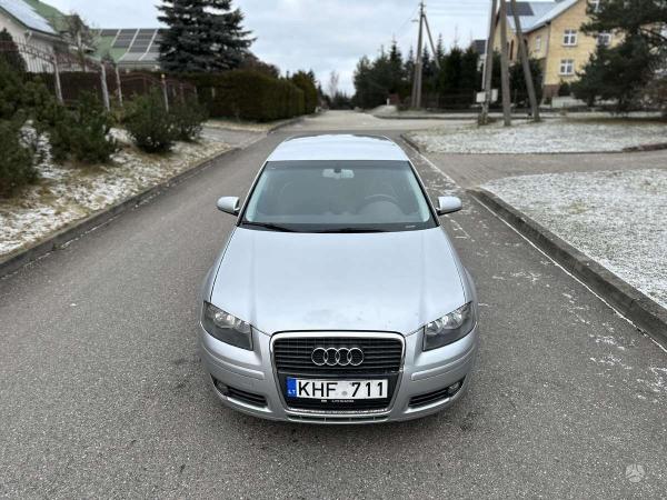 Grey Audi A3 2008 in Vilnius, with an engine capacity of 1.60 L and mileage of 180 thousand km for 1950 €, photo 3 on AUTOMOTO.COM.LV