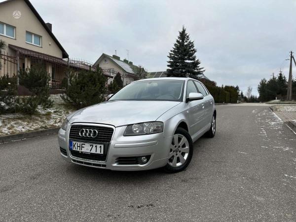 Grey Audi A3 2008 in Vilnius, with an engine capacity of 1.60 L and mileage of 180 thousand km for 1950 €, photo 5 on AUTOMOTO.COM.LV