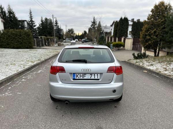 Grey Audi A3 2008 in Vilnius, with an engine capacity of 1.60 L and mileage of 180 thousand km for 1950 €, photo 8 on AUTOMOTO.COM.LV