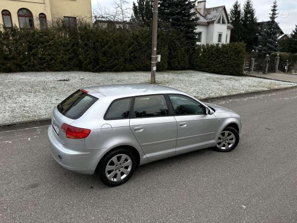 Grey Audi A3 2008 in Vilnius, with an engine capacity of 1.60 L and mileage of 180 thousand km for 1950 €, photo 10 on AUTOMOTO.COM.LV