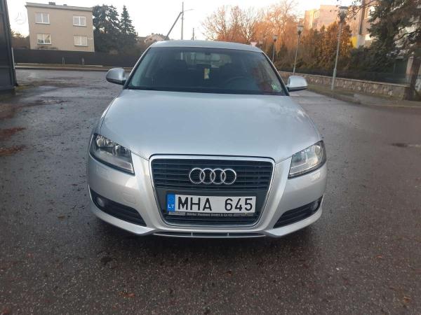 Pelēks Audi A3 2008 Kauņa, ar dzinēja tilpumu 1.60 L un nobraukumu 200 tūkst. km par 4400 €, foto 7 vietnē AUTOMOTO.COM.LV