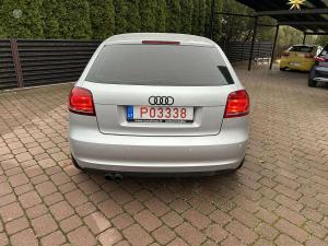 Pelēks Audi A3 2008 Kauņa, ar dzinēja tilpumu 1.98 L un nobraukumu 202 tūkst. km par 5880 €, foto 4 vietnē AUTOMOTO.COM.LV