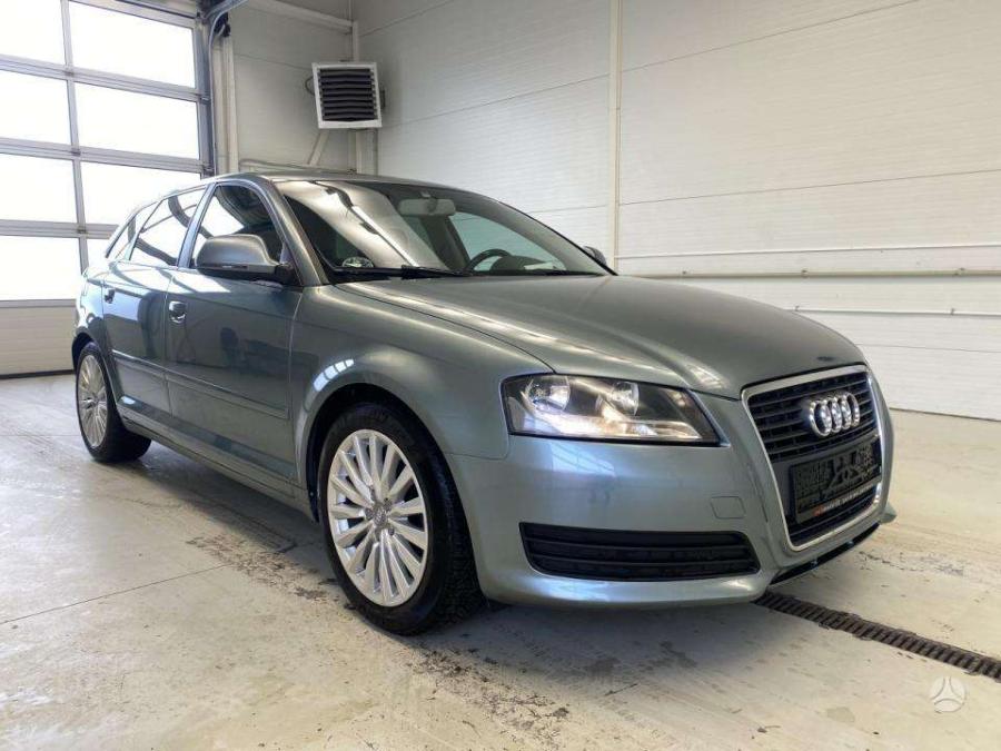 Grey Audi A3 2008 in Radviliskis, with an engine capacity of 1.97 L and mileage of 0 thousand km for 4450 €, photo 2 on AUTOMOTO.COM.LV