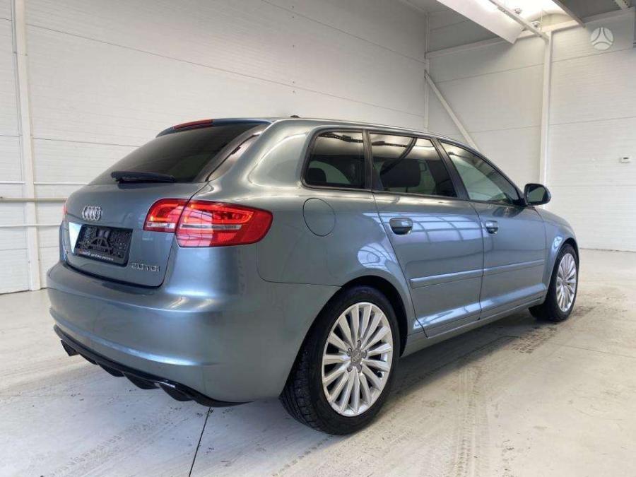 Grey Audi A3 2008 in Radviliskis, with an engine capacity of 1.97 L and mileage of 0 thousand km for 4450 €, photo 3 on AUTOMOTO.COM.LV