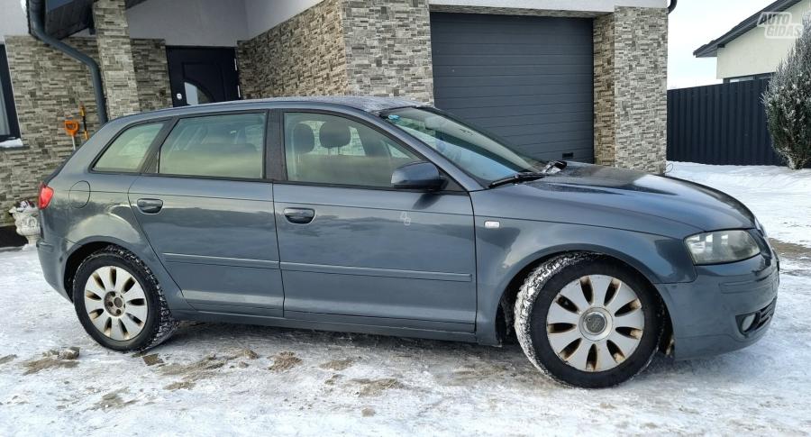 Grey Audi A3 2008 in Jonava, with an engine capacity of 2.00 L and mileage of 500 thousand km for 1950 €, photo 11 on AUTOMOTO.COM.LV