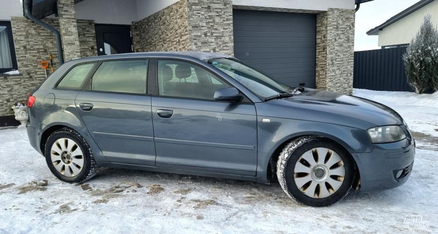 Grey Audi A3 2008 in Jonava, with an engine capacity of 2.00 L and mileage of 500 thousand km for 1950 €, photo 12 on AUTOMOTO.COM.LV