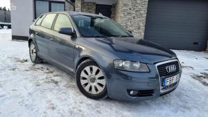 Grey Audi A3 2008 in Jonava, with an engine capacity of 2.00 L and mileage of 500 thousand km for 1950 €, photo 13 on AUTOMOTO.COM.LV