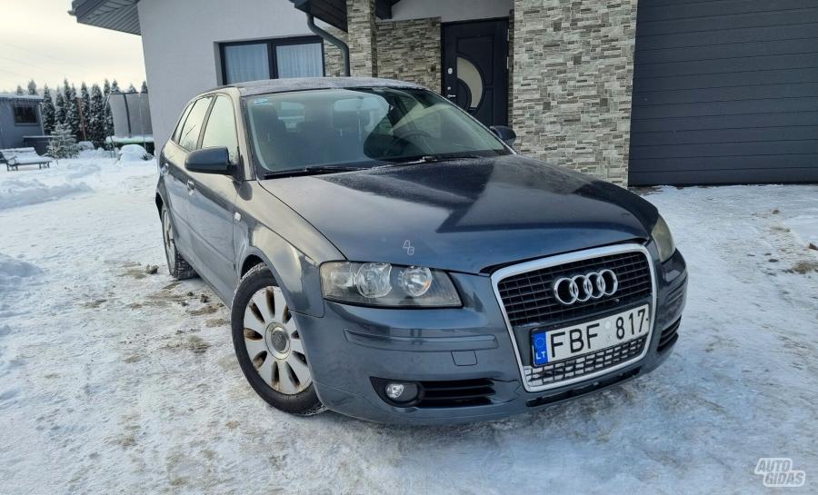 Grey Audi A3 2008 in Jonava, with an engine capacity of 2.00 L and mileage of 500 thousand km for 1950 €, photo 14 on AUTOMOTO.COM.LV