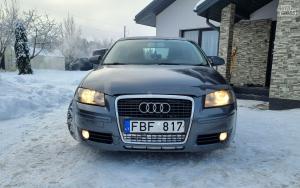 Grey Audi A3 2008 in Jonava, with an engine capacity of 2.00 L and mileage of 500 thousand km for 1950 €, photo 15 on AUTOMOTO.COM.LV