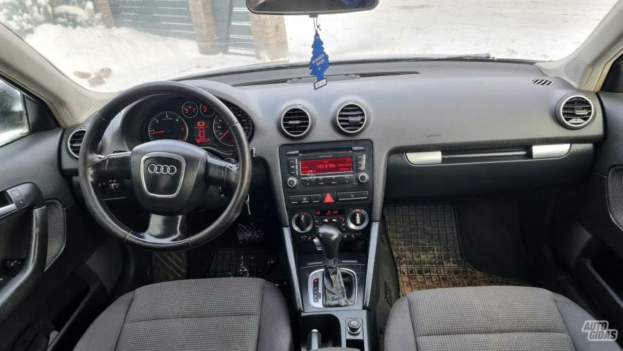 Grey Audi A3 2008 in Jonava, with an engine capacity of 2.00 L and mileage of 500 thousand km for 1950 €, photo 23 on AUTOMOTO.COM.LV
