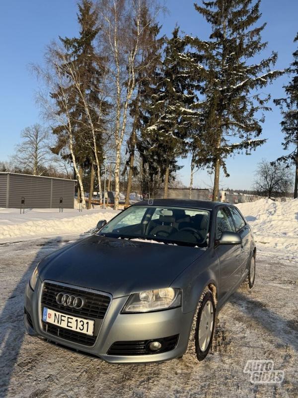 Grey Audi A3 2008 in Vilnius, with an engine capacity of 1.90 L and mileage of 267 thousand km for 2500 €, photo 2 on AUTOMOTO.COM.LV
