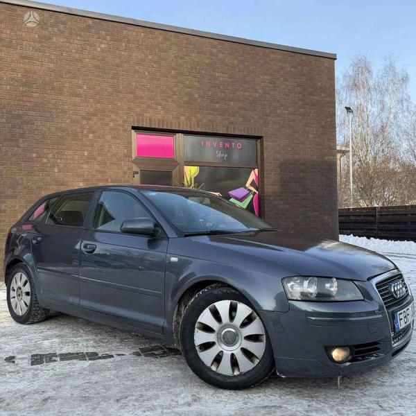 Grey Audi A3 2008 in Kaisiadorys, with an engine capacity of 2.00 L and mileage of 350 thousand km for 2650 €, photo 4 on AUTOMOTO.COM.LV