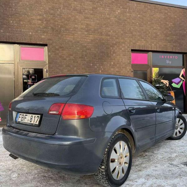 Grey Audi A3 2008 in Kaisiadorys, with an engine capacity of 2.00 L and mileage of 350 thousand km for 2650 €, photo 6 on AUTOMOTO.COM.LV