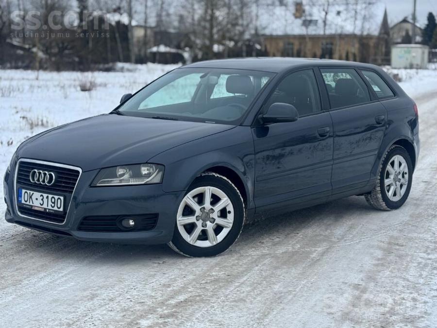 Grey Audi A3 2008 in Riga, with an engine capacity of 2.00 L and mileage of 266 thousand km for 4250 €, photo 4 on AUTOMOTO.COM.LV