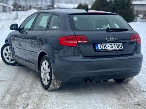Grey Audi A3 2008 in Riga, with an engine capacity of 2.00 L and mileage of 266 thousand km for 4250 €, photo 7 on AUTOMOTO.COM.LV