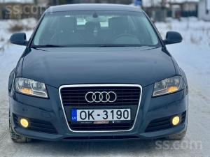 Grey Audi A3 2008 in Riga, with an engine capacity of 2.00 L and mileage of 266 thousand km for 4250 €, photo 9 on AUTOMOTO.COM.LV