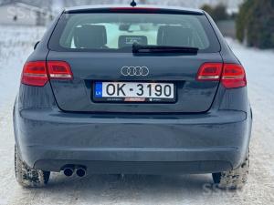 Grey Audi A3 2008 in Riga, with an engine capacity of 2.00 L and mileage of 266 thousand km for 4250 €, photo 10 on AUTOMOTO.COM.LV