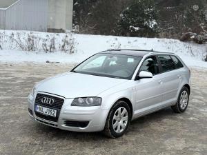 Grey Audi A3 2008 in Vilnius, with an engine capacity of 1.90 L and mileage of 288 thousand km for 3900 €, photo 2 on AUTOMOTO.COM.LV