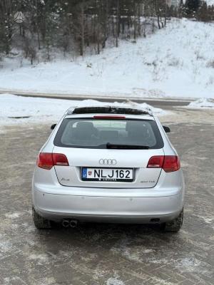 Grey Audi A3 2008 in Vilnius, with an engine capacity of 1.90 L and mileage of 288 thousand km for 3900 €, photo 6 on AUTOMOTO.COM.LV