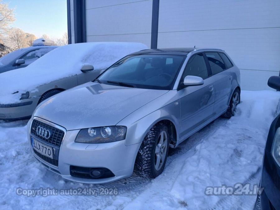 Pelēks Audi A3 2008 Tallina, ar dzinēja tilpumu 2.00 L un nobraukumu 377 tūkst. km par 4999 €, foto 1 vietnē AUTOMOTO.COM.LV