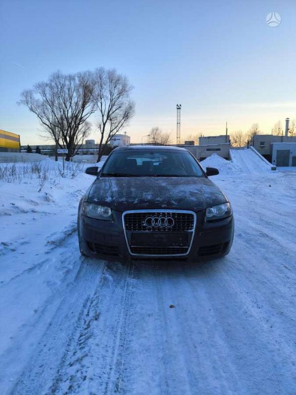 Grey Audi A3 2008 in Kaunas, with an engine capacity of 1.90 L and mileage of 400 thousand km for 1800 €, photo 3 on AUTOMOTO.COM.LV